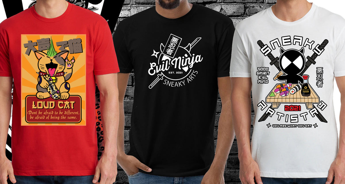Short Sleeve Tees – Sneaky Artistry