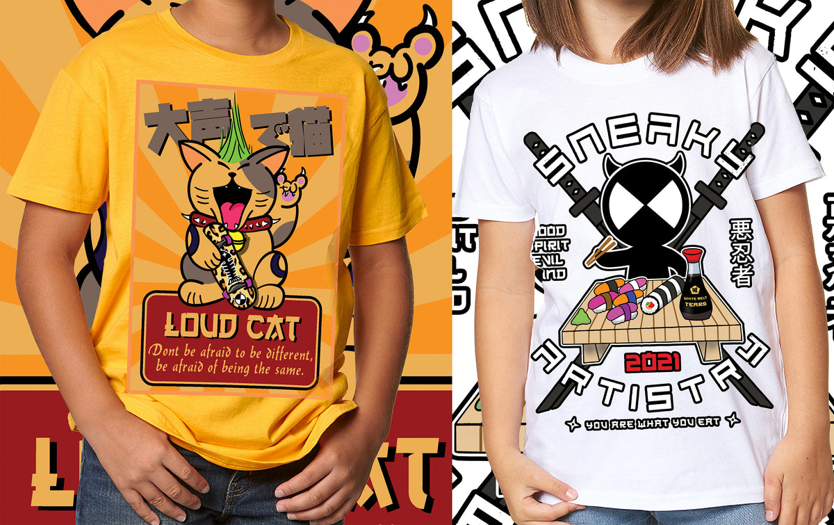 Kid Shirts – Sneaky Artistry